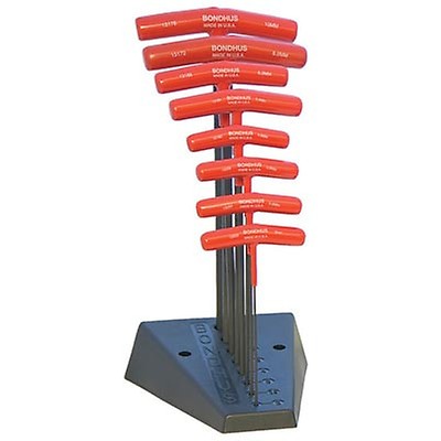 Bondhus 13390 10pc Set Graduated T Handle JB Tools