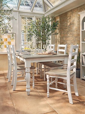 Bergen Oak Dining Set