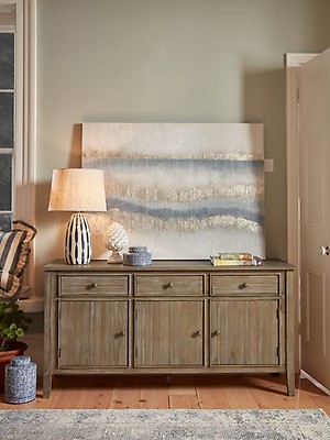 Burnt Oak Sideboard