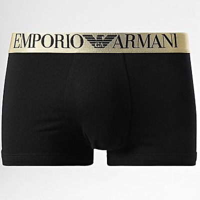 Emporio Armani Boxer 111389 4F512 Noir Dore LaBoutiqueOfficielle