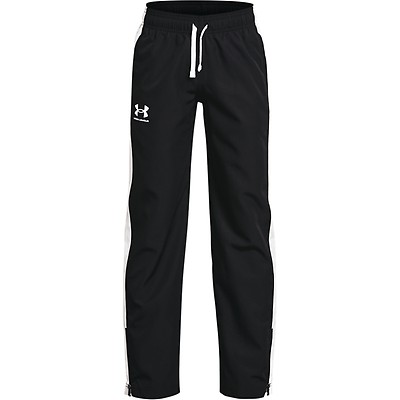 Under armour black tracksuit bottoms store