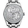 Rolex Datejust 31 Mother of Pearl Butterfly Diamond Pave Ladies 18kt ...
