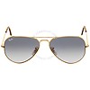 Ray-Ban Ray-Ban Aviator Metal Silver Grey 55mm Large Sunglasses RB3025 ...