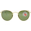 Ray-Ban Round Metal Crystal Green Sunglasses RB3447 001 47 RB3447 001 ...