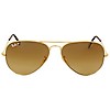 Ray-Ban Brown Aviator Men's Sunglasses RB3025 00157 58 RB3025 00157 58 ...
