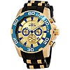 Invicta Pro Diver Chronograph Blue Dial Black Rubber Men's Watch 6983 ...