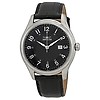 Invicta Vintage Quartz Silver Dial Black Leather Men's Watch 6753 6753 ...