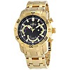 Invicta Pro Diver Chronograph Black Dial Gold-tone Men's Watch 0072 ...