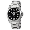 Longines Conquest Silver Dial Stainless Steel Men's 41mm Watch ...