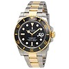 Rolex Pre-Owned Rolex Submariner Black Dial Two-Tone Men's Watch ...