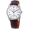 Longines Master Automatic Silver Dial Brown Leather Watch L27934783 ...