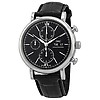 IWC Portofino Automatic Silver Dial Black Leather Men's Watch 3565-01 ...