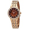 Bulova Phantom Rose Gold-tone Baguette Swarovski Crystal Ladies Watch ...