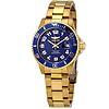 Invicta Pro Diver Quartz Blue Dial Gold-tone Ladies Watch 30484 30484 ...