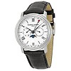 Frederique Constant Classics Business Timer Moon Phase Men's Watch ...