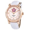 Tissot Lady Heart Automatic White Mother of Pearl Dial Ladies Watch ...
