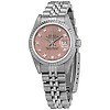 Rolex Pre-owned Automatic Chronometer Pink Dial Ladies Watch 69174PRJ ...