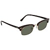 Ray-Ban Clubmaster Polarized Green Classic Sunglasses RB3507 136/N5 51 ...