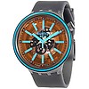 Swatch Pink Taste Quartz Black Skeleton Dial Watch SO27B113 SO27B113 ...