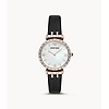 Emporio Armani Quartz Crystal Pink Dial Ladies Watch AR11129 AR11129 ...