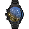 Diesel Timeframe Iridescent Dial Leather Men's Watch DZ1657 DZ1657 ...