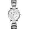 Fossil Glitz White Dial Stainless Steel Ladies Watch ES2362 ES2362 ...