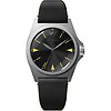 Emporio Armani Kappa Black Dial Black Leather Men's Watch AR11013 ...