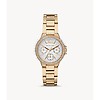 Michael Kors Porita Gold Dial Ladies Watch MK3844 MK3844 - Watches ...