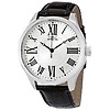 Invicta Vintage Quartz Silver Dial Black Leather Men's Watch 6753 6753 ...
