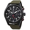IWC Pilot Automatic Chronograph Black Dial Men's Watch IW377710 ...