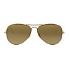Ray-Ban Ray-Ban Aviator Gunmetal Frame Brown Non-Polarized Crystal Lens ...