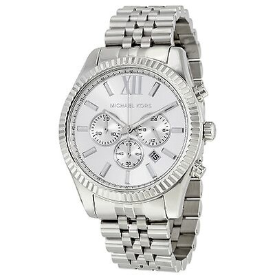 Michael Kors Lexington Chronograph Champagne Dial Men's Watch MK8281 ...