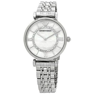 Emporio Armani Classic Mother of Pearl Dial Ladies Watch AR1682 AR1682 ...