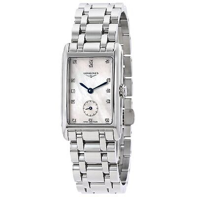 Longines PrimaLuna Diamond White Mother of Pearl Dial Ladies Watch L8 ...