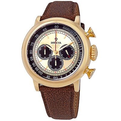 Invicta Speedway Chronograph Gold Dial Men's Watch 25510 25510 ...