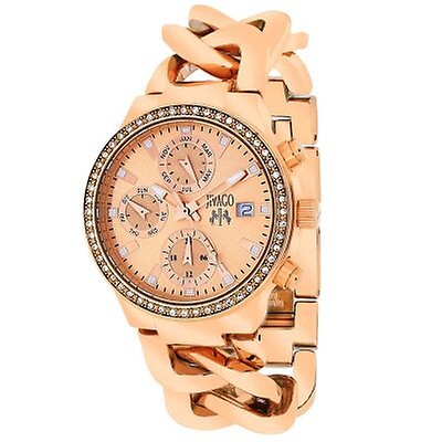 Guess Lady Frontier Quartz Crystal Rose Dial Ladies Watch W1156L3 ...