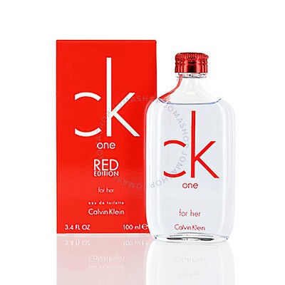 Calvin Klein CK One by Calvin Klein 3.4 Oz. EDT Spray 088300107407 ...