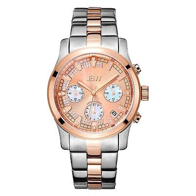 Michael Kors Chronograph Bracelet Silver-Tone Dial Ladies Watch MK5315 ...