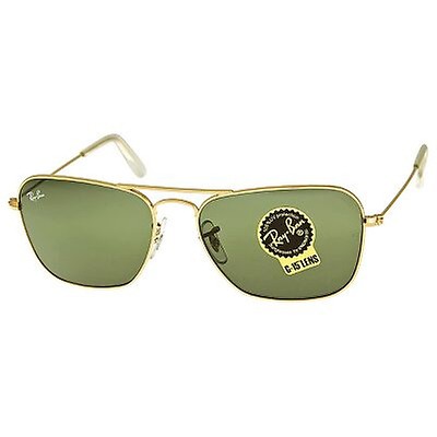 Ray-Ban Ray-Ban Caravan Dark Green Classic G-15 55 mm Sunglasses ...