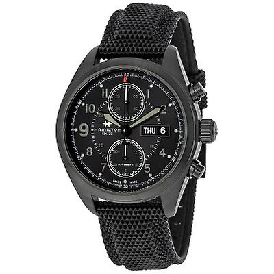 Hamilton Khaki Pilot Pioneer Chronograph Men's Watch H76512733 ...
