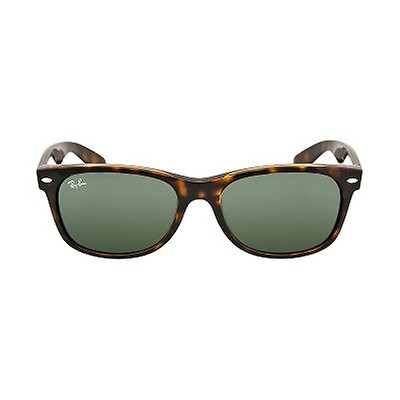 Ray-Ban New Wayfarer Classic Green Unisex Sunglasses RB2132 902 58 RB2132 902 58 8053672562712 ...