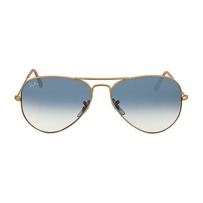 Ray-Ban Aviator Gradient Light Blue Gradient Sunglasses Rb3025-0033F ...