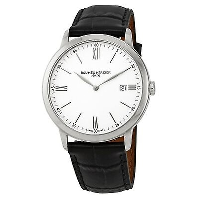 Baume Et Mercier Baume and Mercier Clifton Automatic Silver Dial Men's ...