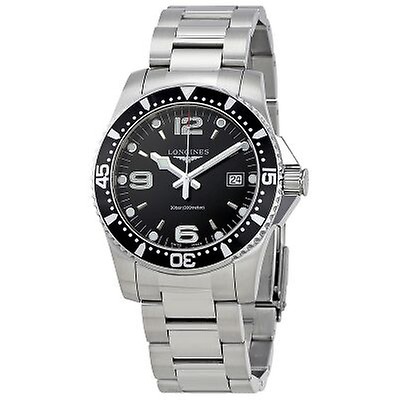 Longines Conquest Silver Dial Stainless Steel Men's 41mm Watch ...