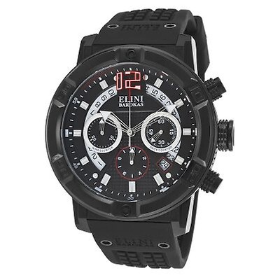 Elini Barokas Genesis Chronograph Men's Watch ELINI-20008-BB-01-RA ...