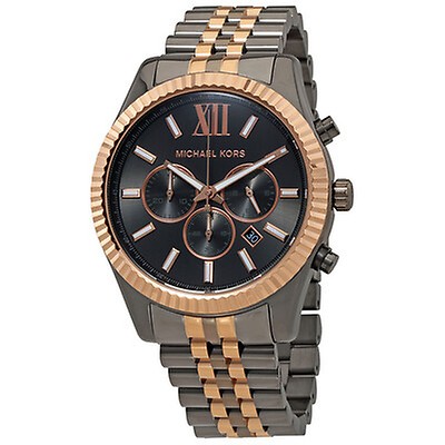 Michael Kors Dylan Chronograph Navy Dial Men's Watch MK8295 MK8295 ...