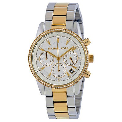 Michael Kors Bradshaw Chronograph Blue Dial Ladies Watch MK5976 MK5976 ...