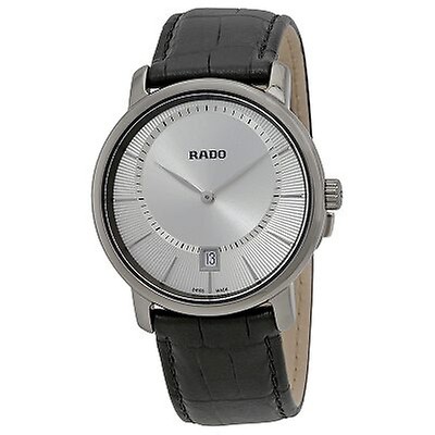 Rado DiaMaster XXL Silver Dial Men's Chronograph Watch R14076106 ...