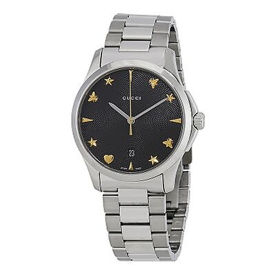 Gucci G-Timeless Blue Motifs Dial Men's Watch YA126328 YA126328 ...