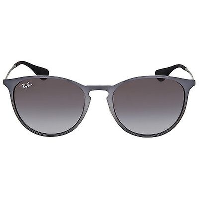 Ray-Ban Light Grey Gradient Dark Grey Round Ladies Sunglasses RB4171 ...